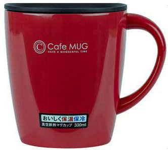 Asvel Vacuum Mug Cup 330mL (MG-T330) Red – K. Brand Store